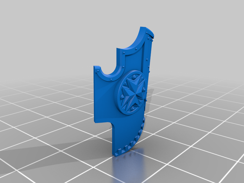 Free STL file Obscure Crusaders breacher shield・3D print model to ...