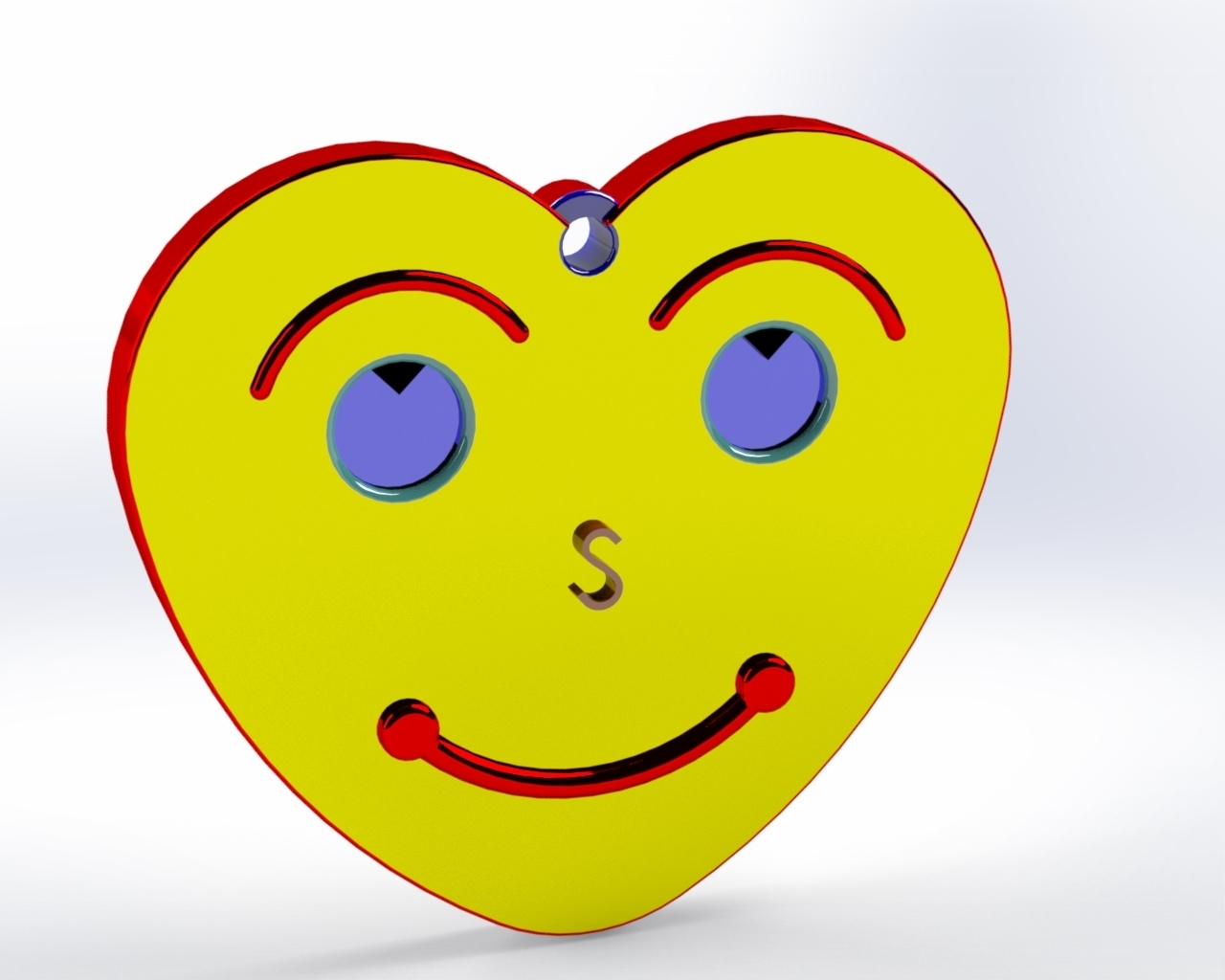 Free STL file Smiley ornament 📱・3D print object to download・Cults
