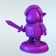 Descargar archivo OBJ gratis ZELDA "El despertar de Fat Link" • Modelo ...