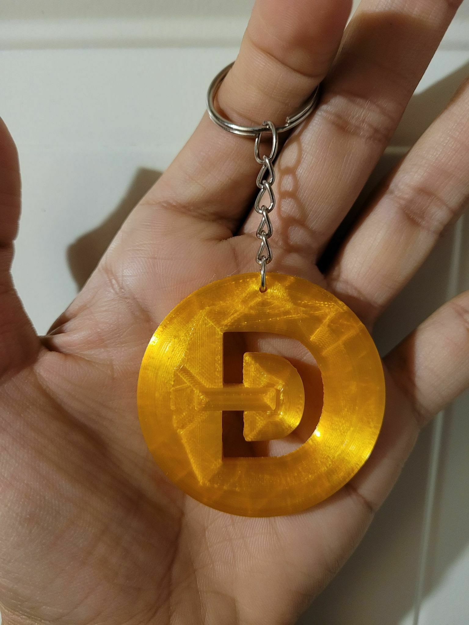 STL file Dogecoin Keychain・Model to download and 3D print・Cults