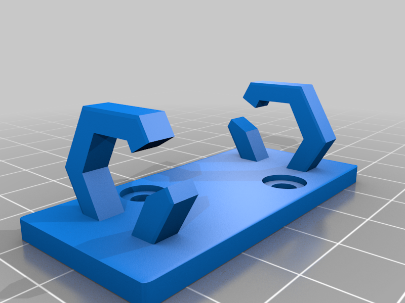 Free 3D file Strong Under Desk Cable Management・3D printing design to ...