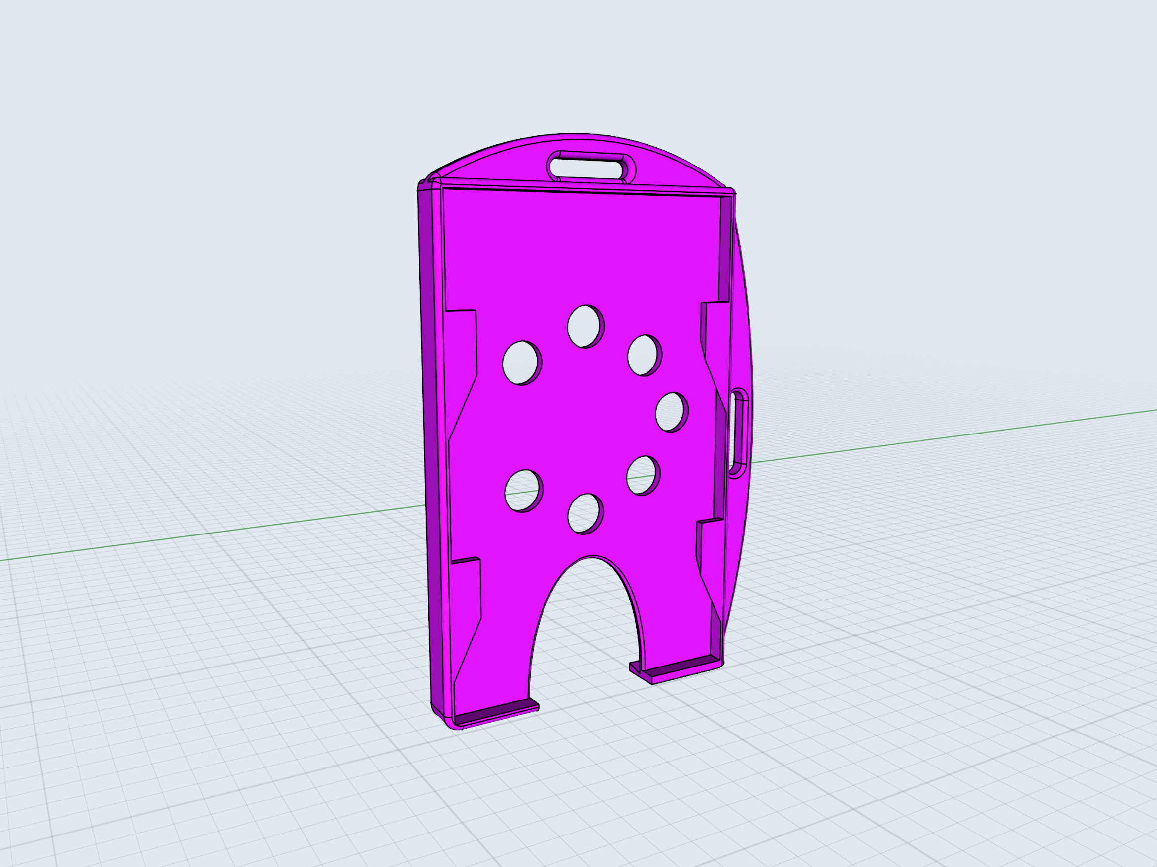 STL file Dual Badge Holder: BoeCore - Designed For Bulk Printing・Model ...