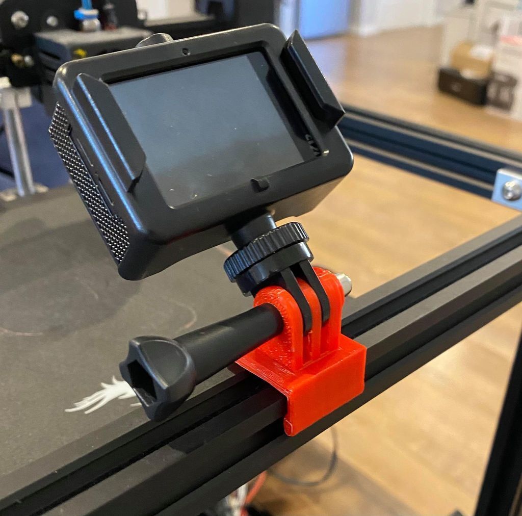 Free STL file Ender 5 GoPro Clip FIXED・3D print design to download・Cults