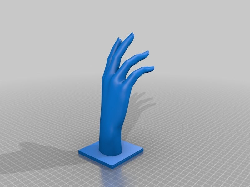STL file Female Hand on stand・3D print model to download・Cults