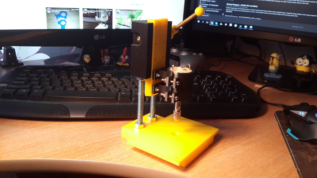 Free 3D file Mini Drill Press for PCB Drill・3D printer design to ...