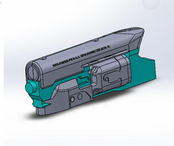 STL file Blade Runner/ Fallout That Gun upgrade kit for Elite Force H8r ...