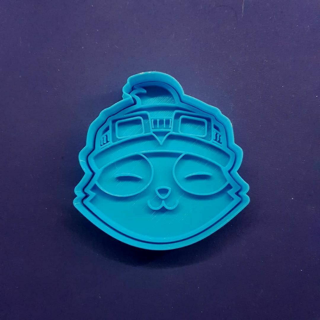 STL file League of legends Teemo Cookie Cutter Cookie Cutter・3D print ...