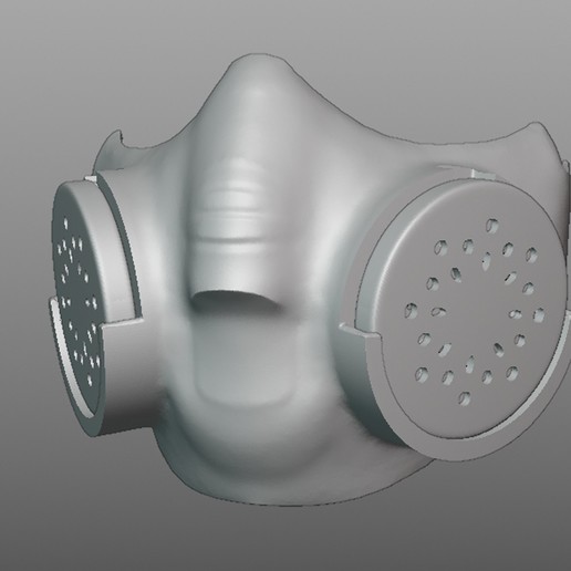 Download STL file Mask v2 • 3D printer object ・ Cults