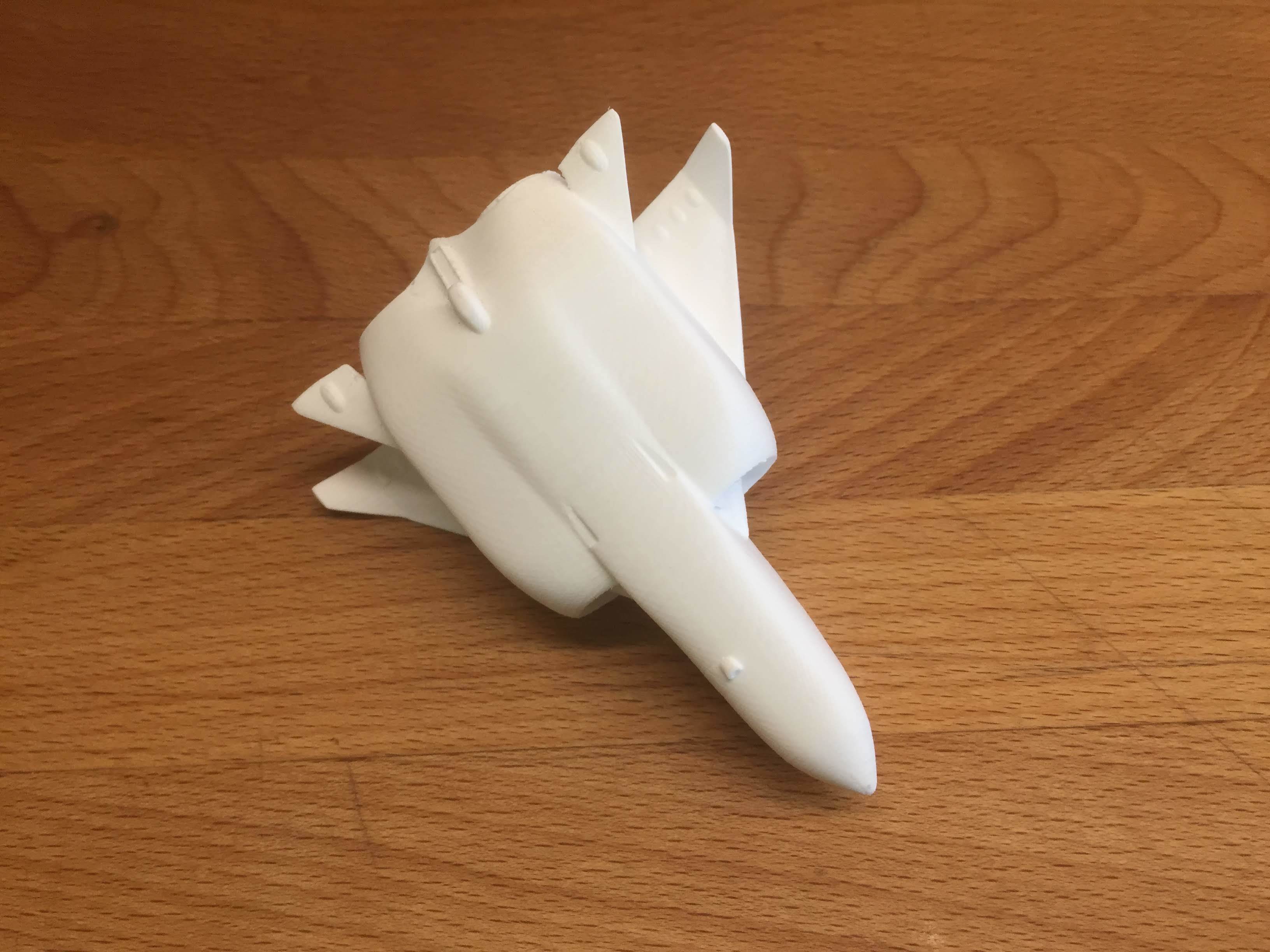 STL file Toy plane - BAC TSR2 🛩️・3D printable model to download・Cults
