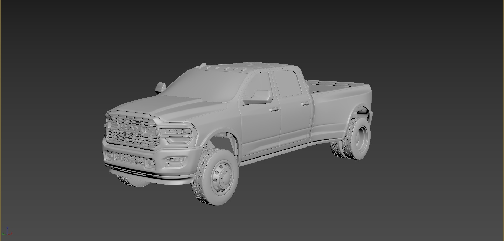 3D file Dodge Ram 3500 2020 Body For Print 🐏・3D printer design to ...