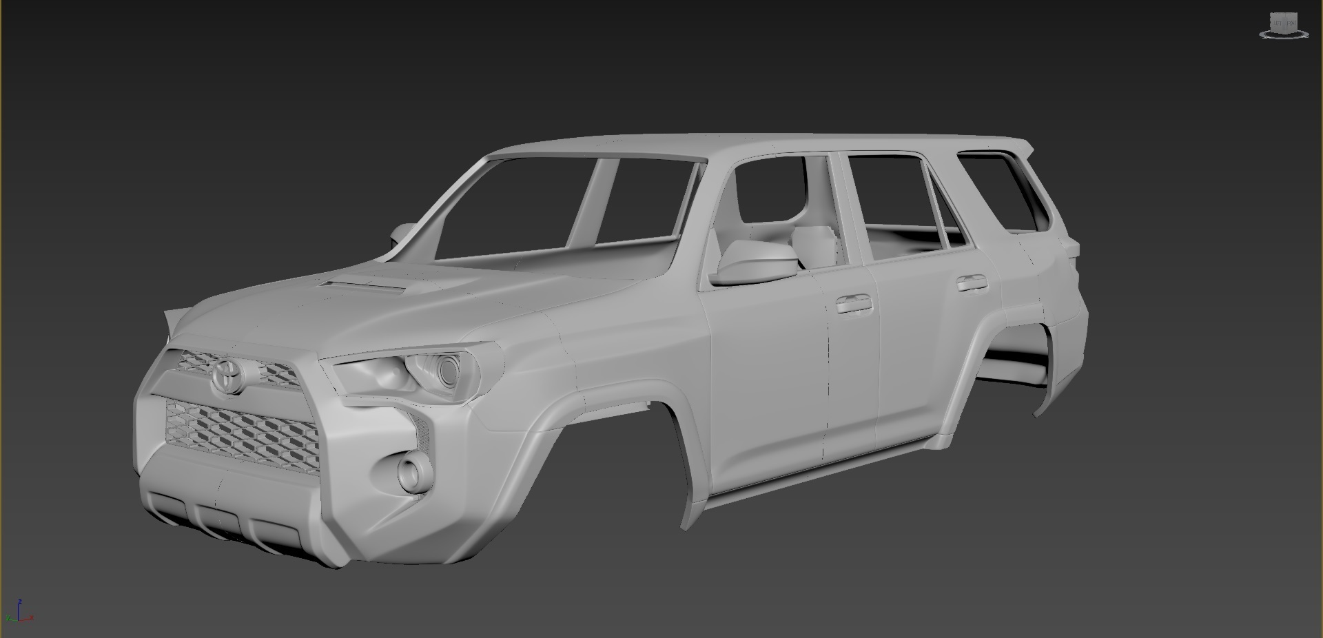 3D file Toyota 4Runner 5 Gen 🚗・3D printer design to download・Cults