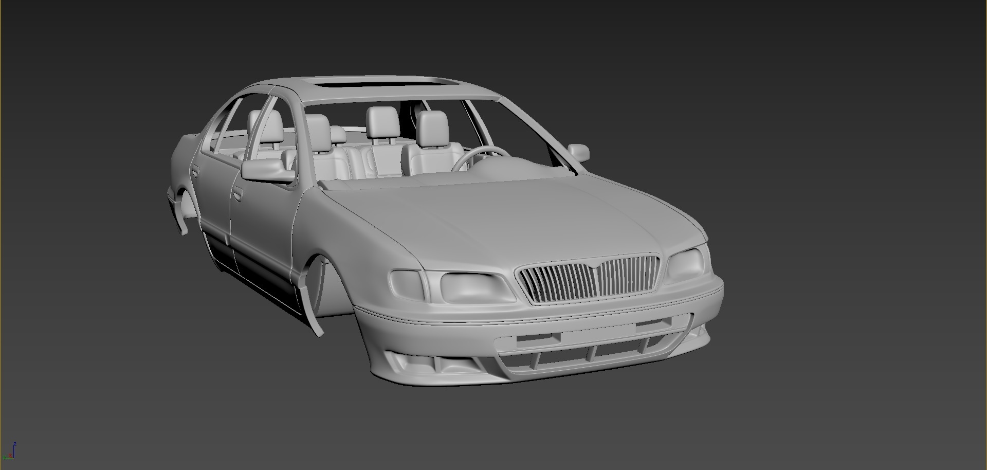 3D file Infinity I30 1996 Body For Print・3D printing idea to download・Cults