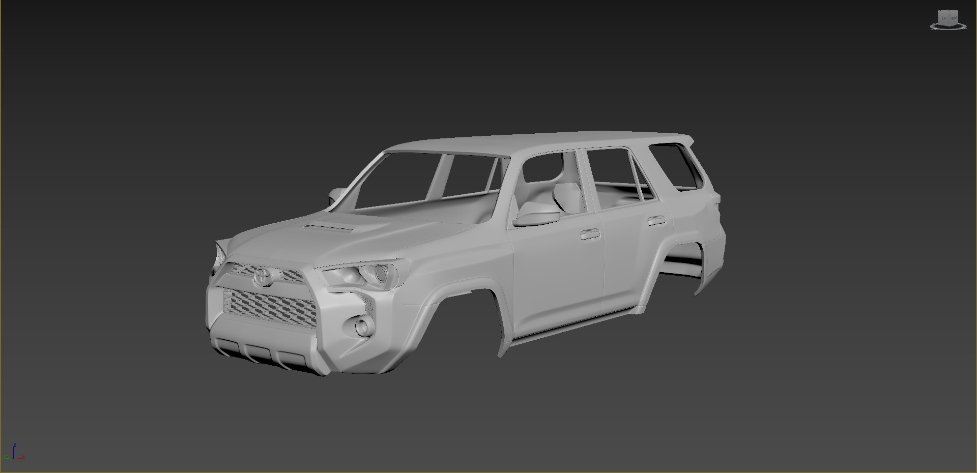 3D file Toyota 4Runner 5 Gen 🚗・3D printer design to download・Cults
