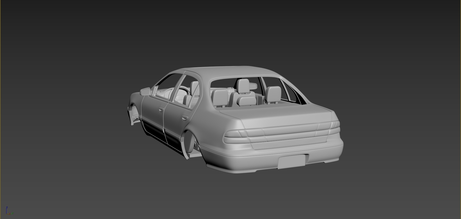 3D file Infinity I30 1996 Body For Print・3D printing idea to download・Cults