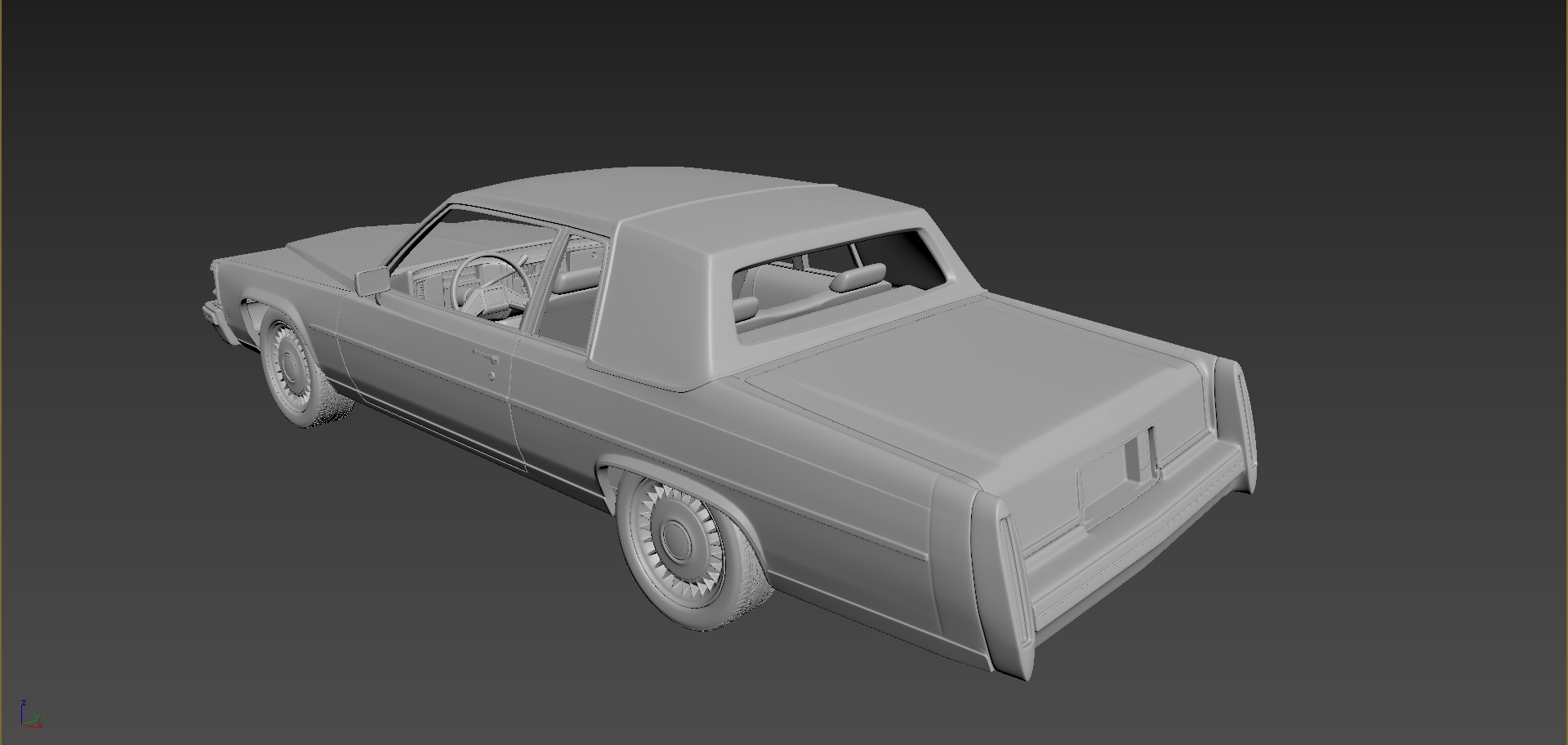 3D file Cadillac Deville 1983 Coupe 🚗・3D print object to download・Cults