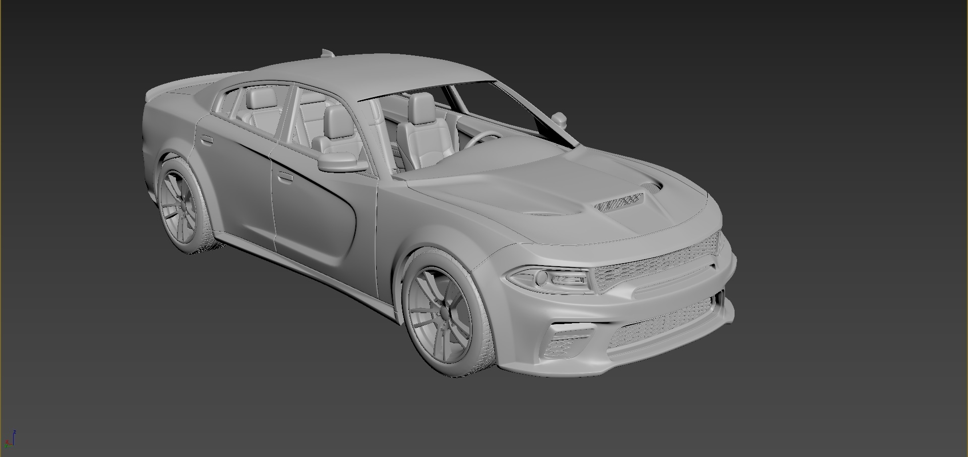 3D file Dodge Charger SRT 2020・3D printing template to download・Cults