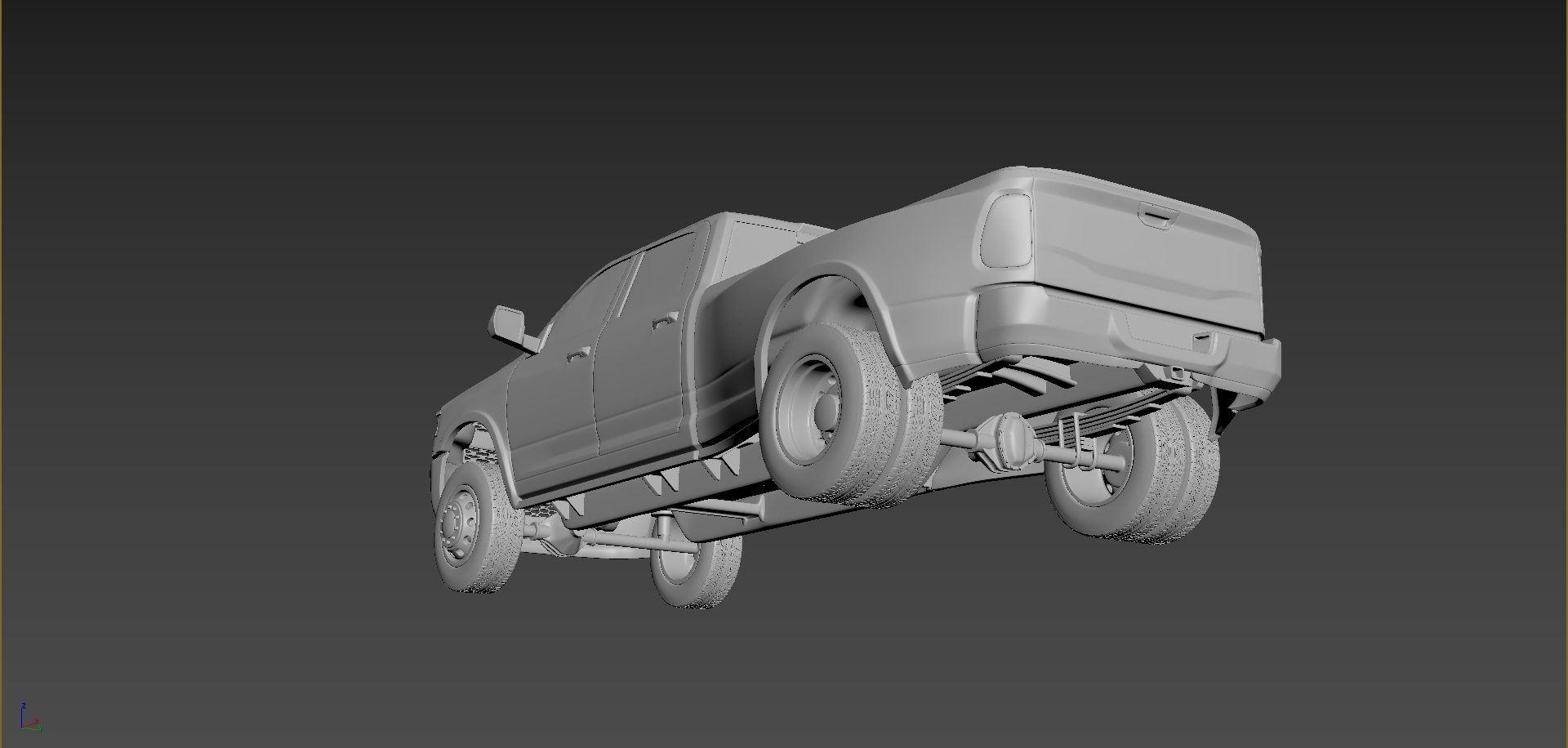 3D file Dodge Ram 3500 2020 Body For Print 🐏・3D printer design to ...