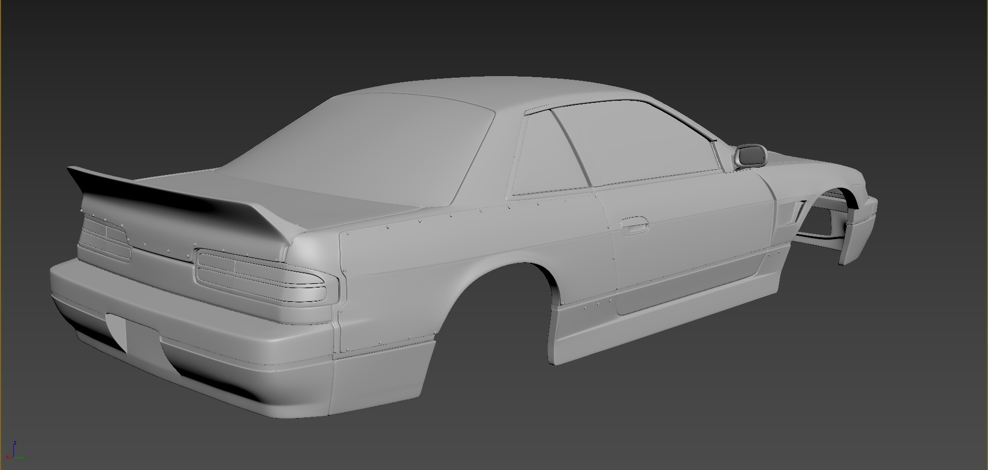 S13 Rocket Bunny Spoiler