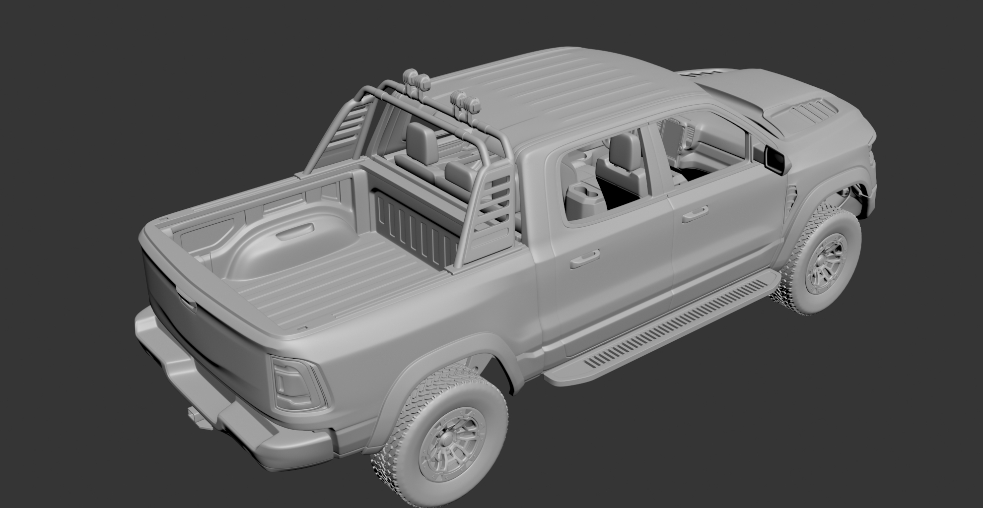 3D file Dodge Ram 1500 TRX 2021・3D printer design to download・Cults