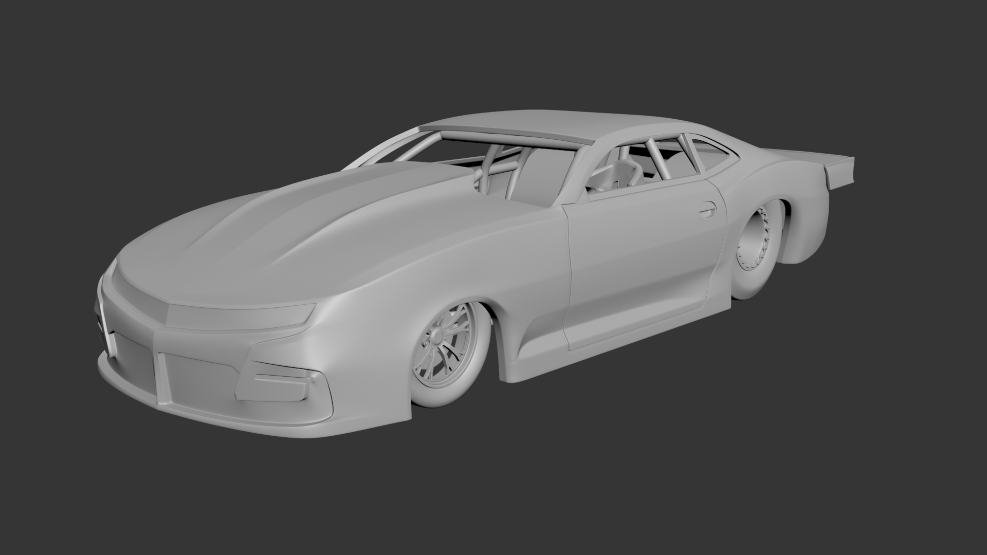 3D file Chevrolet Camaro PRO MOD RACE CAR 2021・Template to download and ...