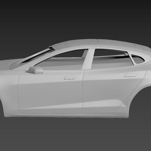 Download 3D printer designs Tesla Model S Body for print ・ Cults