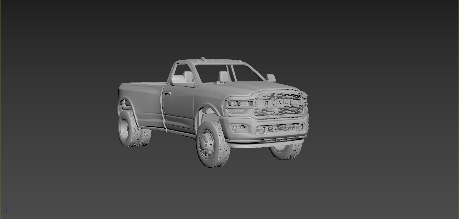 3D file Dodge Ram 3500 2020 Regular Cab 🐏・3D printer model to download ...