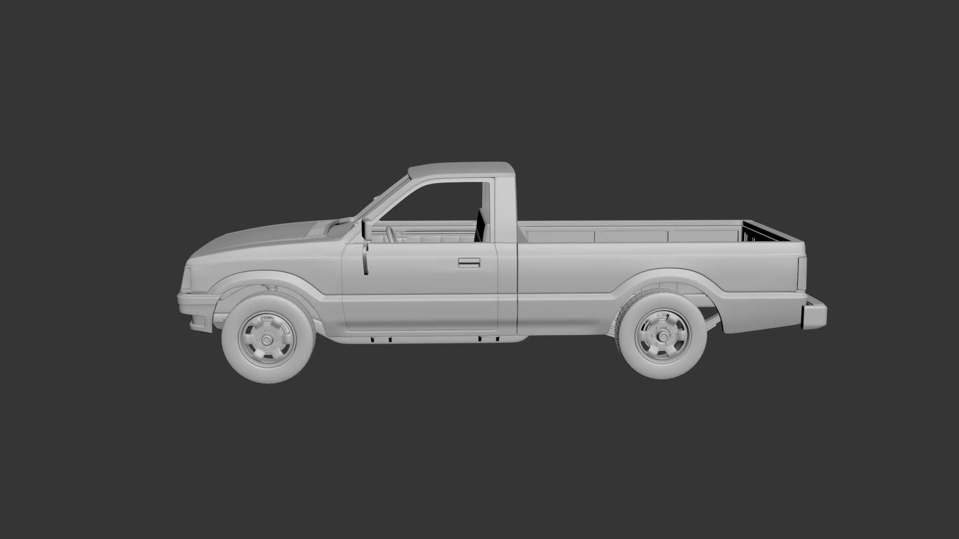 3D file MAZDA B2000 1986・3D printable model to download・Cults