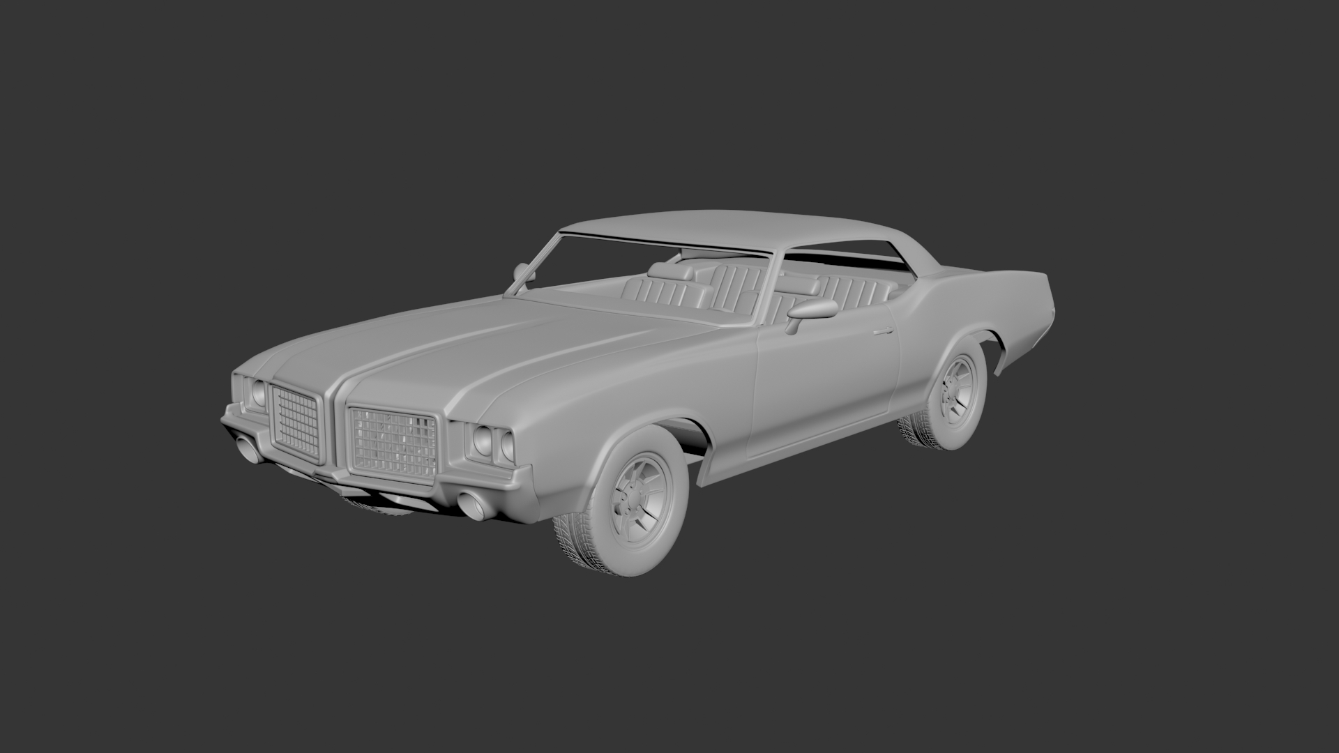 3D file Oldsmobile Cutlass Supreme 1972 🚗・3D printing model to download ...