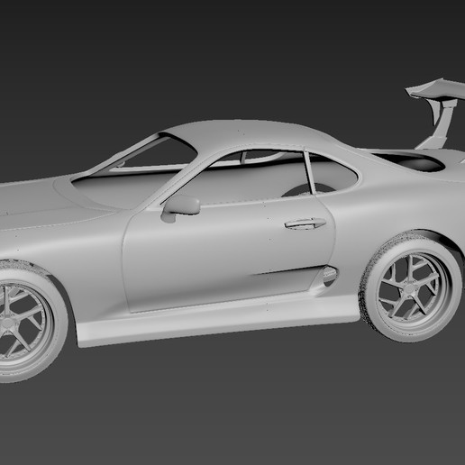 Download STL file Toyota Supra 1993 Tuning Body For Print • 3D printer ...