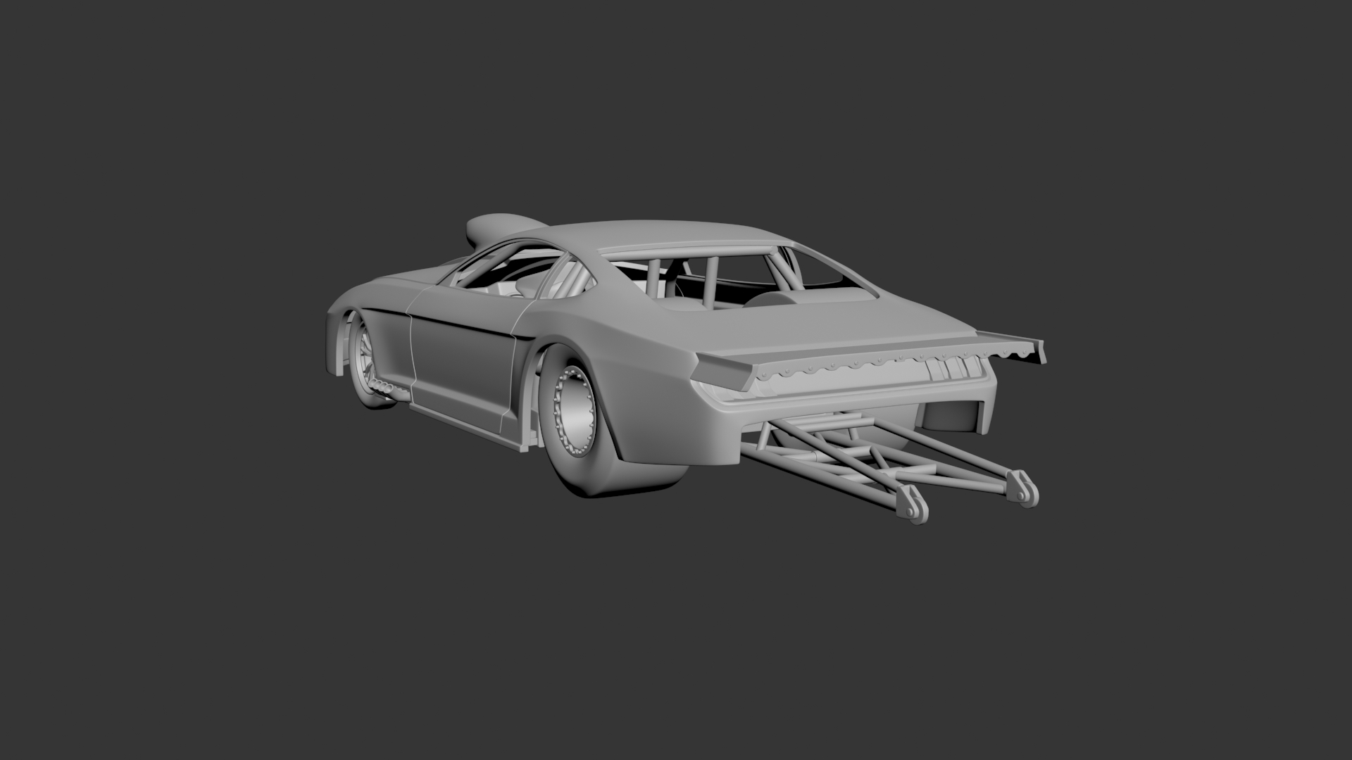 3D file Ford Mustang 2019 PRO MOD RACE CAR 🚙・3D printer design to ...
