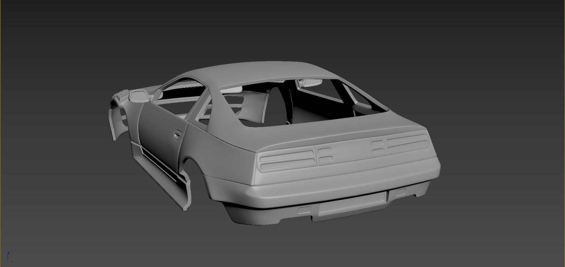 Fichier 3D Nissan 300ZX Tuning Body pour impression・Plan à imprimer en ...