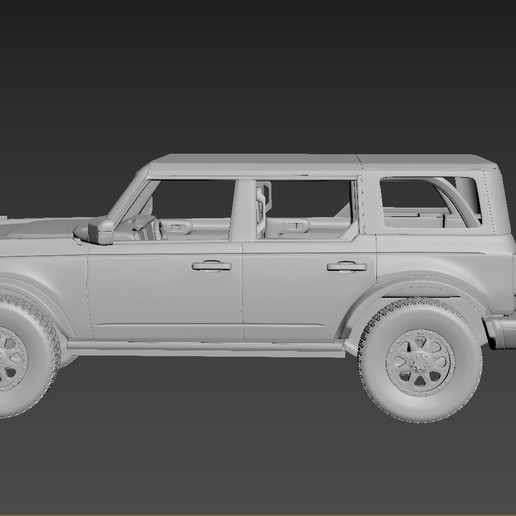 Download STL file Ford Bronco 2021 Body For Print • 3D printer model ...