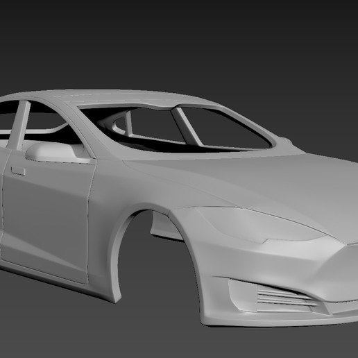 Download 3D printer designs Tesla Model S Body for print ・ Cults