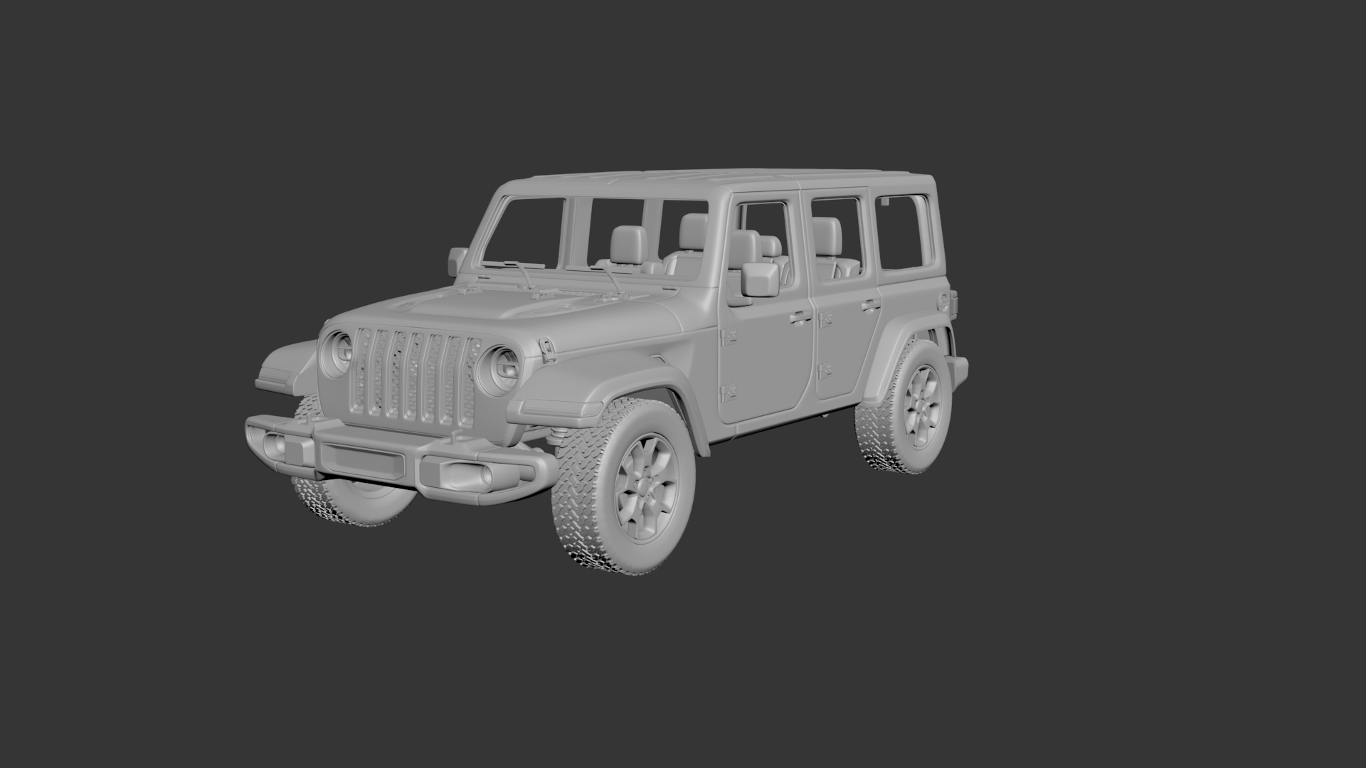 3D file Jeep Wrangler 2021・Model to download and 3D print・Cults