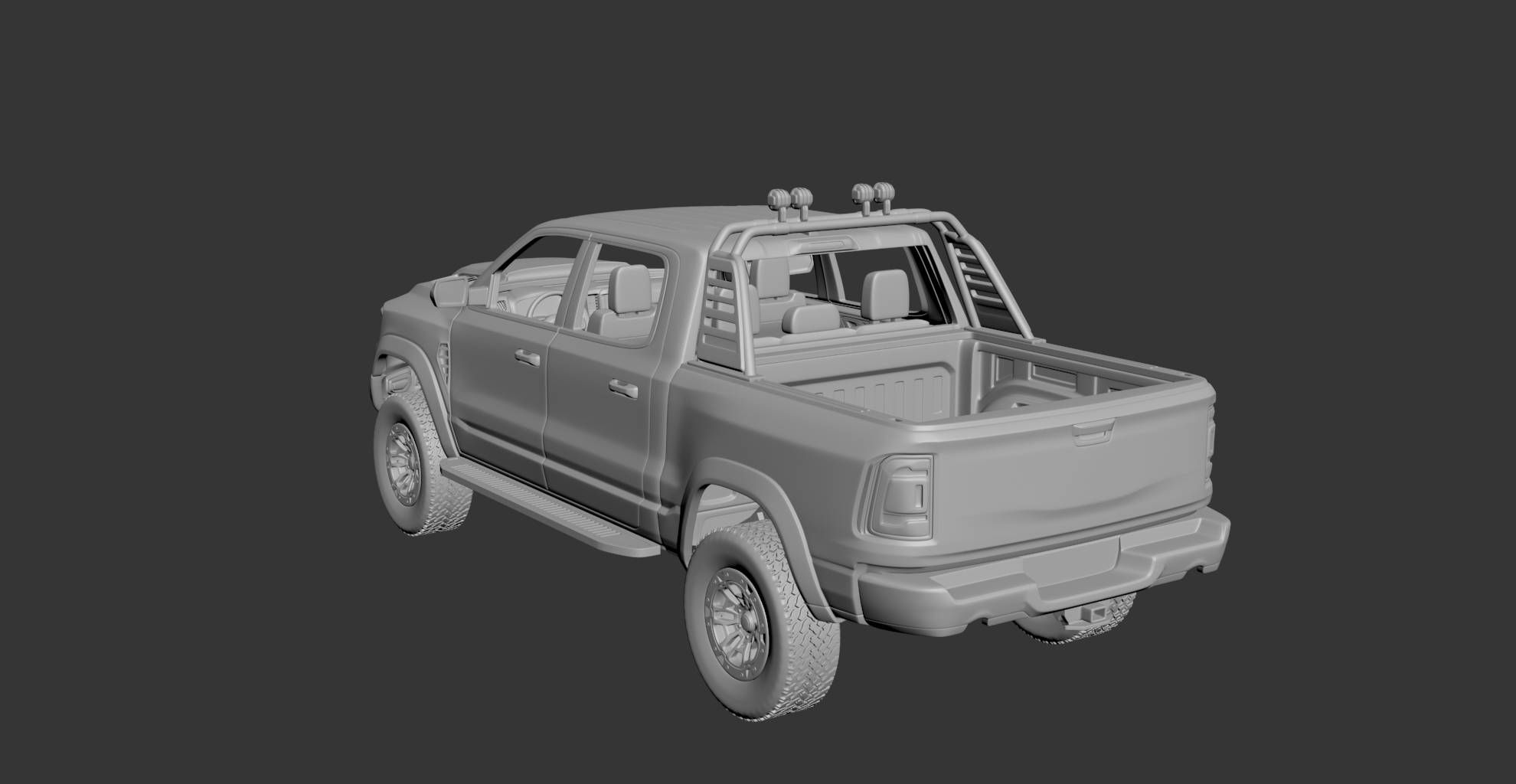 Archivo 3D Dodge Ram 1500 TRX 2021 🐏・Design para impresora 3D para ...
