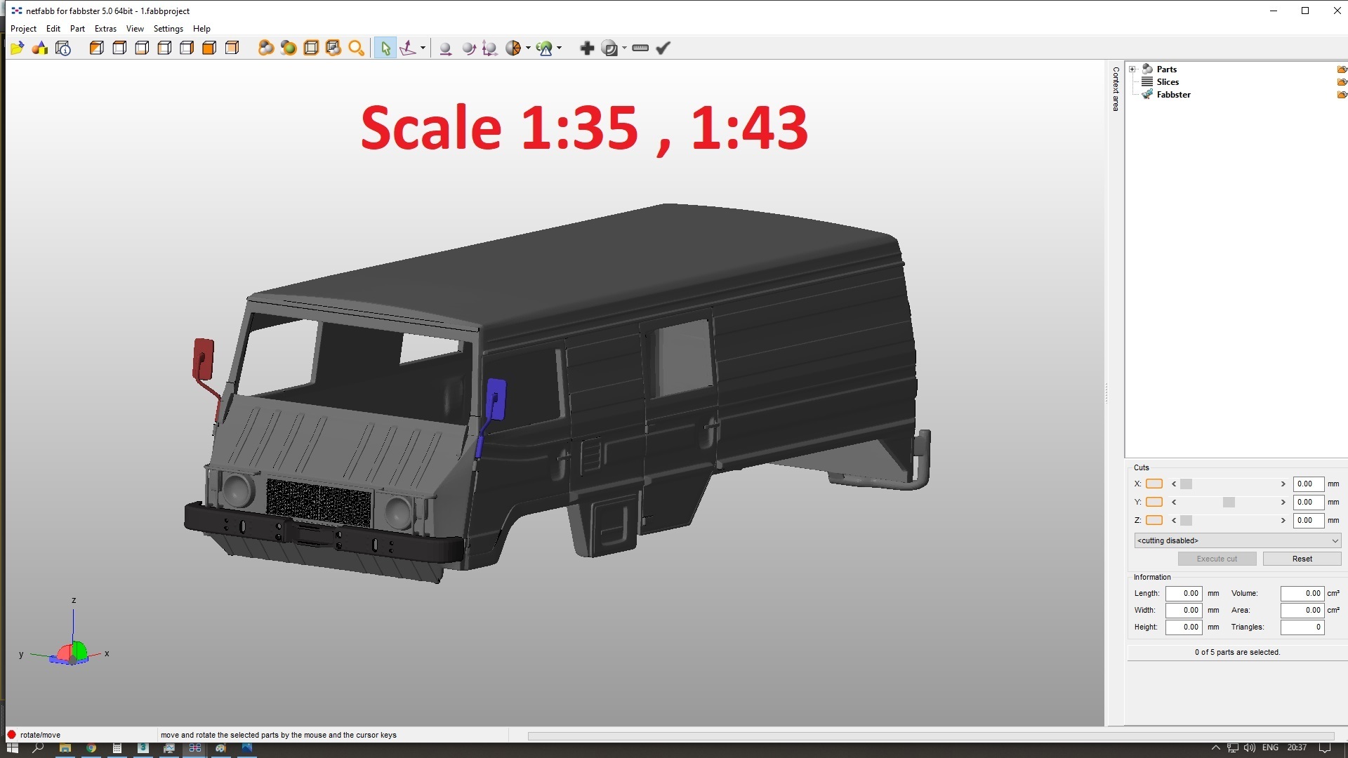 Archivo 3D Pinzgauer 712K 6X6 Body For Print 🚗・Modelo para descargar e ...