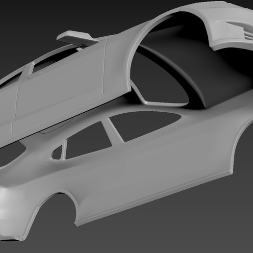 Download 3D printer designs Tesla Model S Body for print ・ Cults