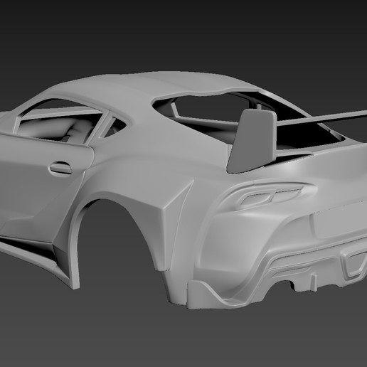 Download STL file Toyota Supra 2020 Tuning Body For Print • 3D print ...