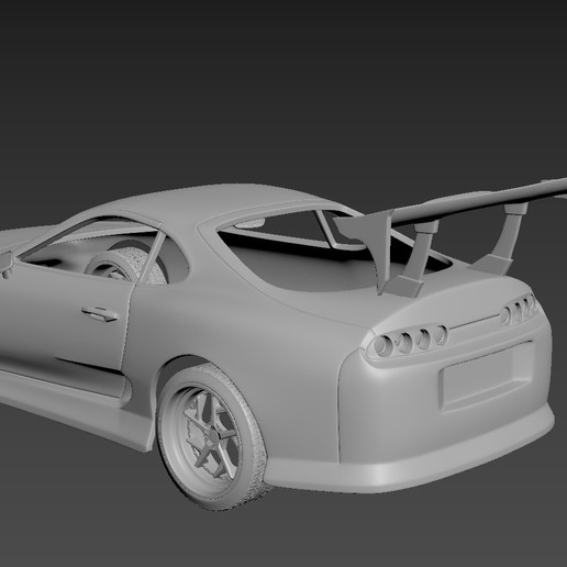 Download STL file Toyota Supra 1993 Tuning Body For Print • 3D printer ...