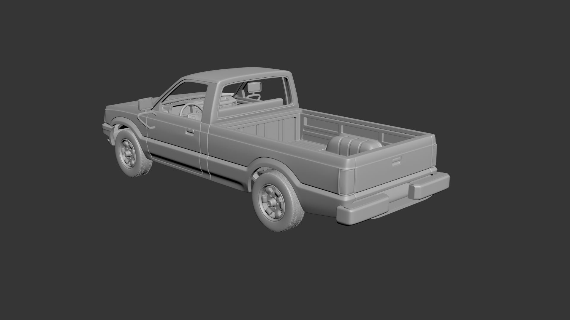 3D file MAZDA B2000 1986・3D printable model to download・Cults