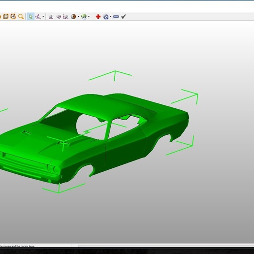 Download STL file Dodge Challenger 1970 Body for print • 3D printing ...