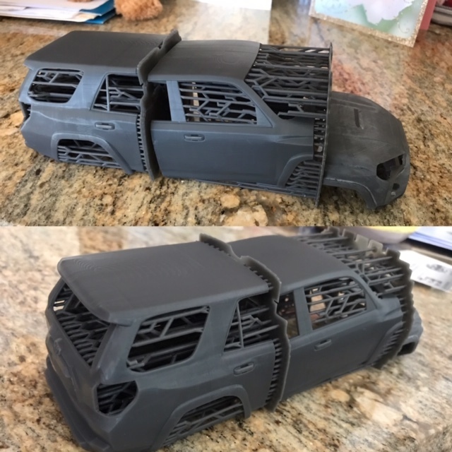 3D file Toyota 4Runner 5 Gen 🚗・3D printer design to download・Cults