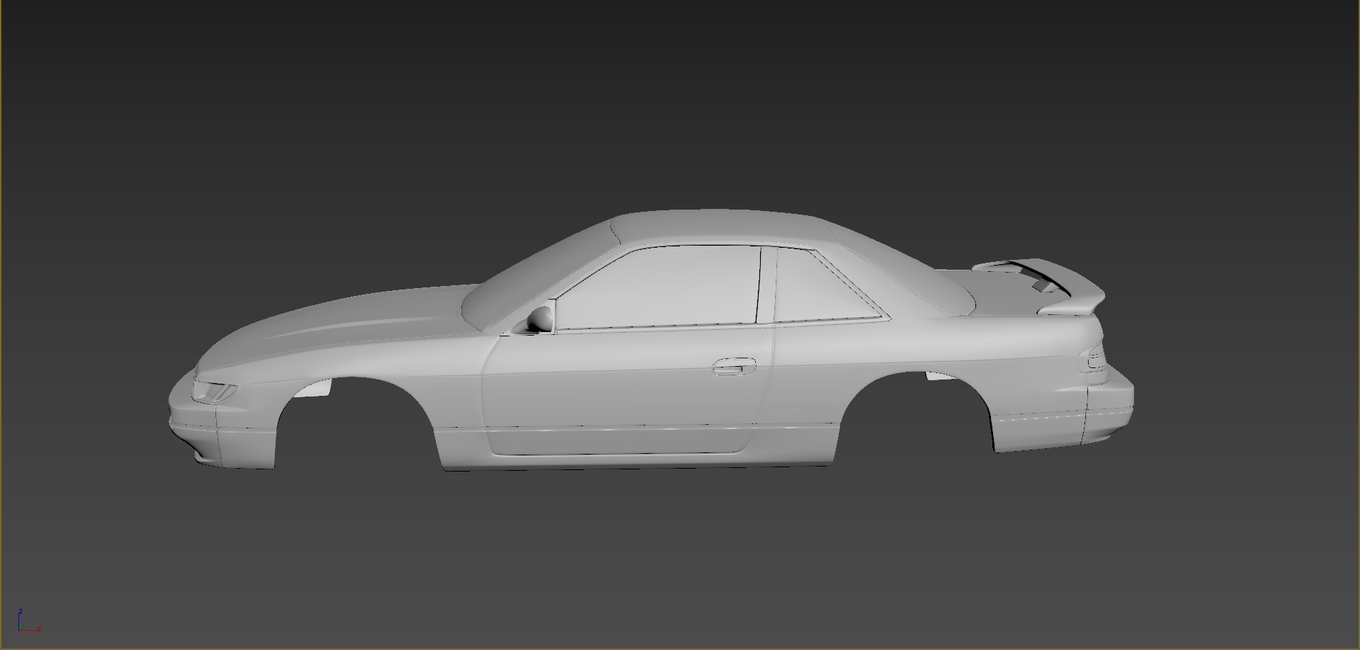 3D file Nissan Silvia S13・3D printer model to download・Cults