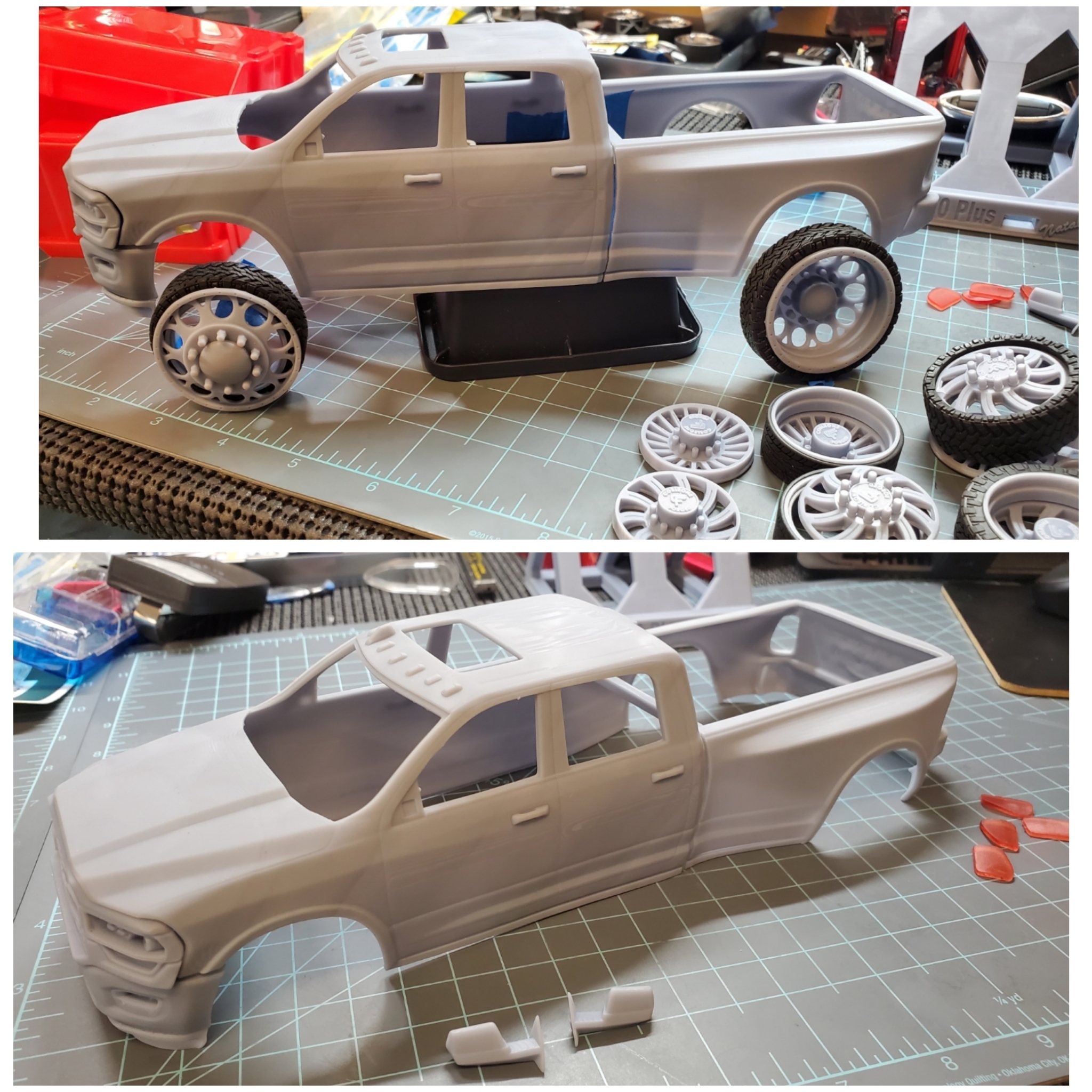 3D file Dodge Ram 3500 2020 Body For Print 🐏・3D printer design to ...