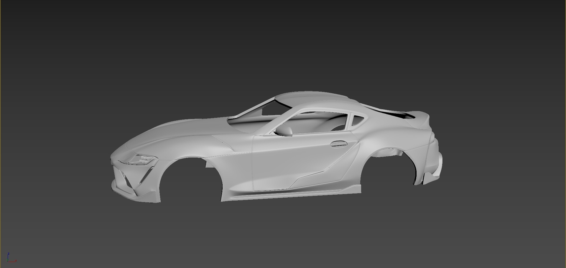 3D file Toyota Supra 2021 Body For Print・3D printable model to download ...