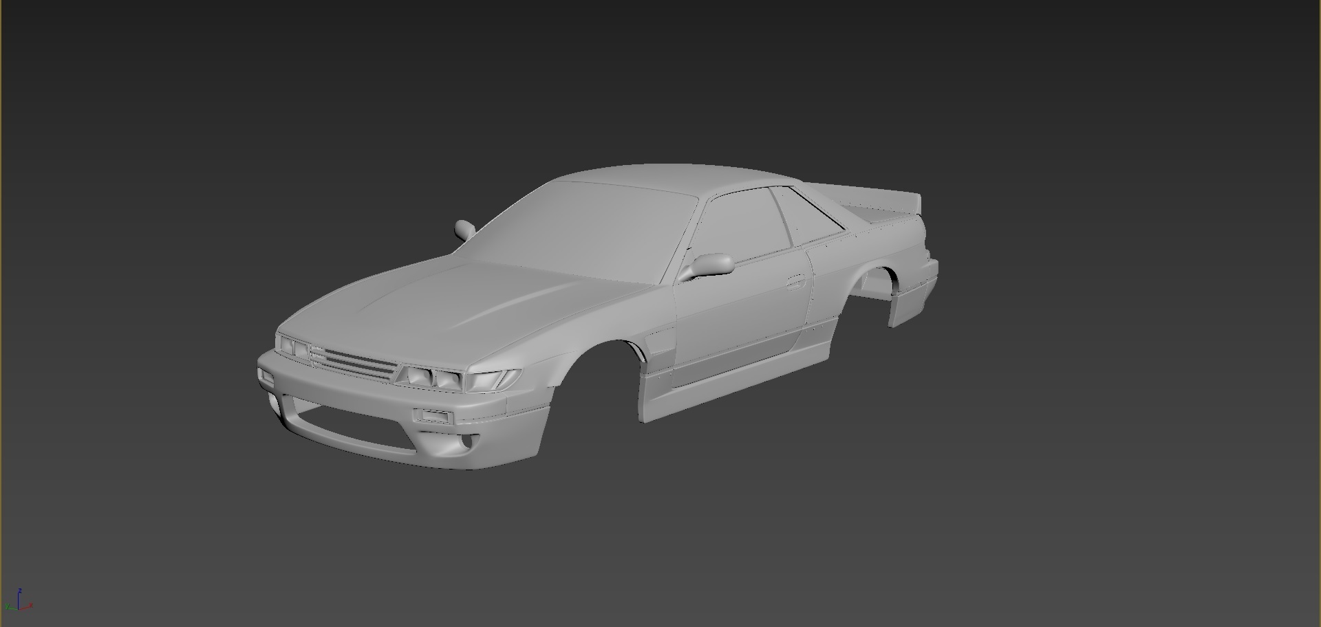 Archivo 3D Nissan Silvia S13 Rocket Bunny v 1・Diseño para descargar y ...