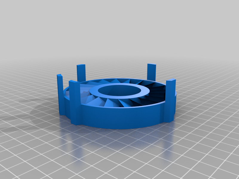 Free 3D file 3D Printed Turbine (VIDEO)・Template to download and 3D ...