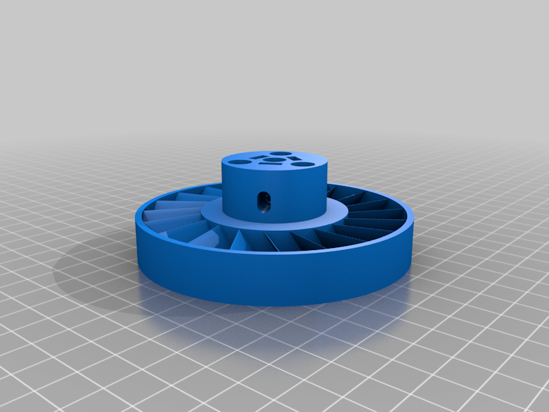 Free 3D file 3D Printed Turbine (VIDEO)・Template to download and 3D ...