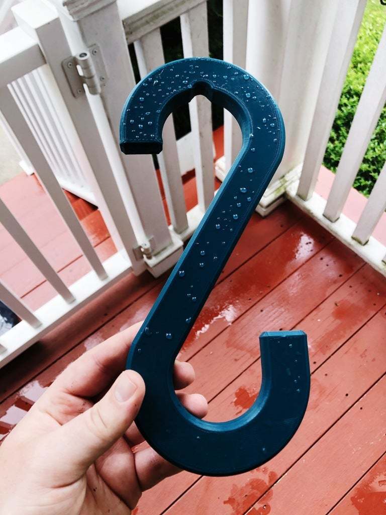 Free STL file Simple Garden Hook・3D print design to download・Cults
