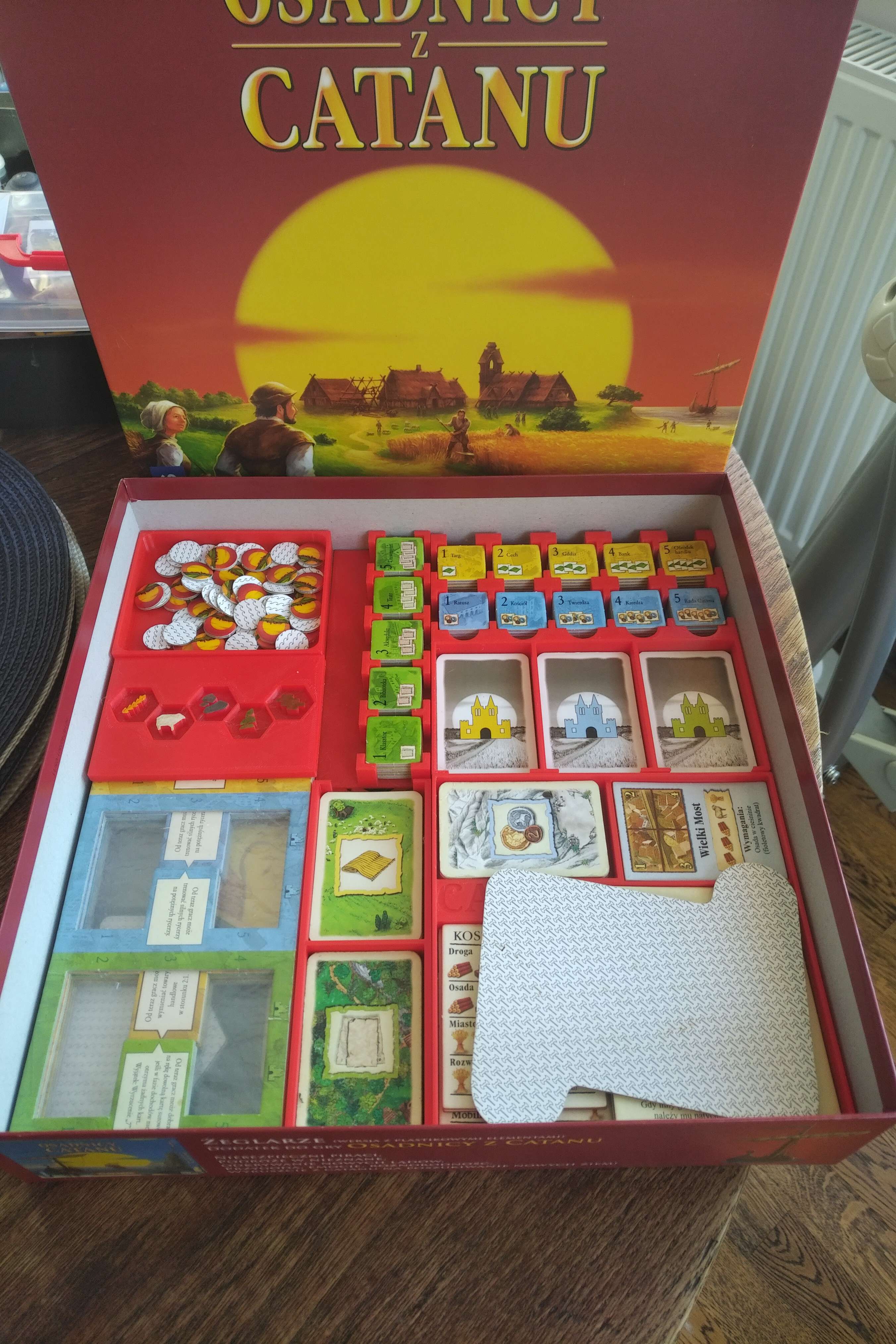 3D file Catan - Organizer - Two big expansions in one box 3D print ...